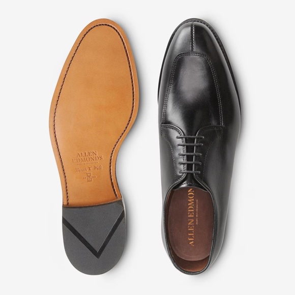 Allen Edmonds | Shoes | Allen Edmonds Delray Blucher Dress Shoe Black ...